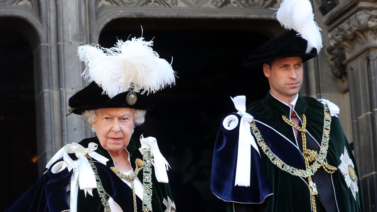 Queen Elizabeth and Prince William Wear Their Most Regal Ensembles Yet ...