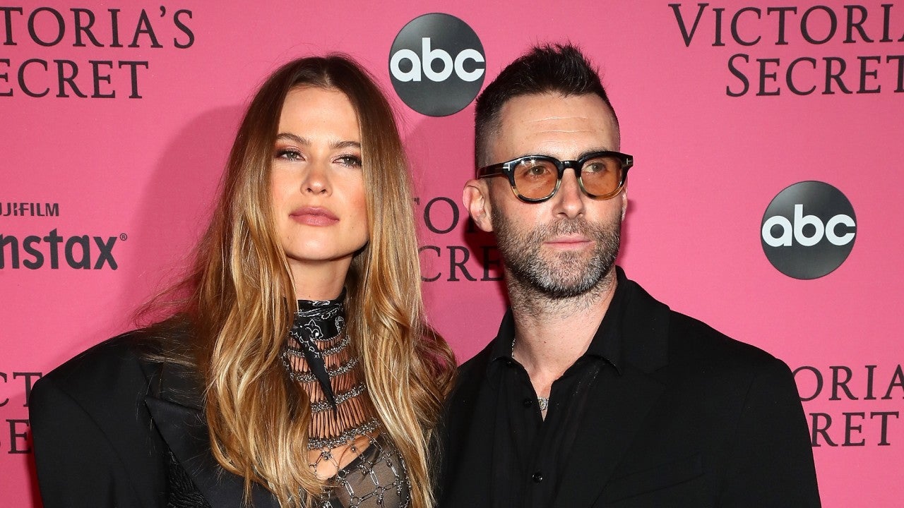 Behati Prinsloo and Adam Levine Pose for Rare Family Photo With Their ...
