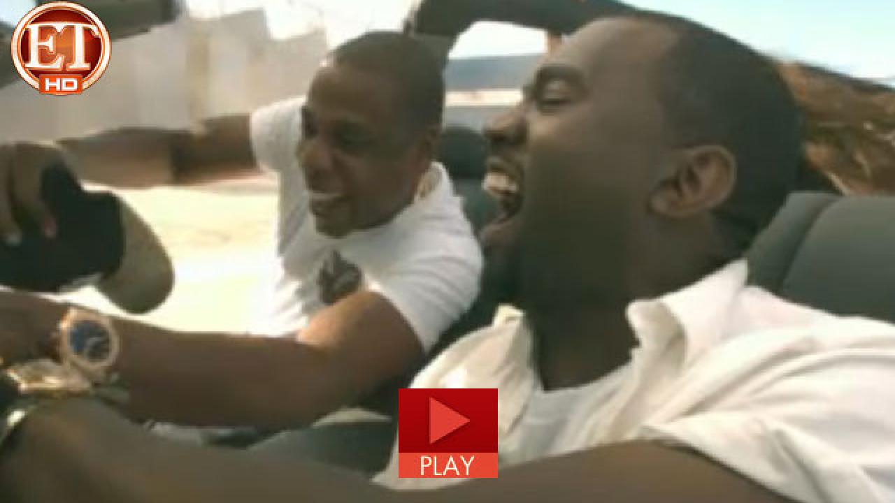 Jay-Z and Kanye West Debut Swaggering New Video | Entertainment Tonight
