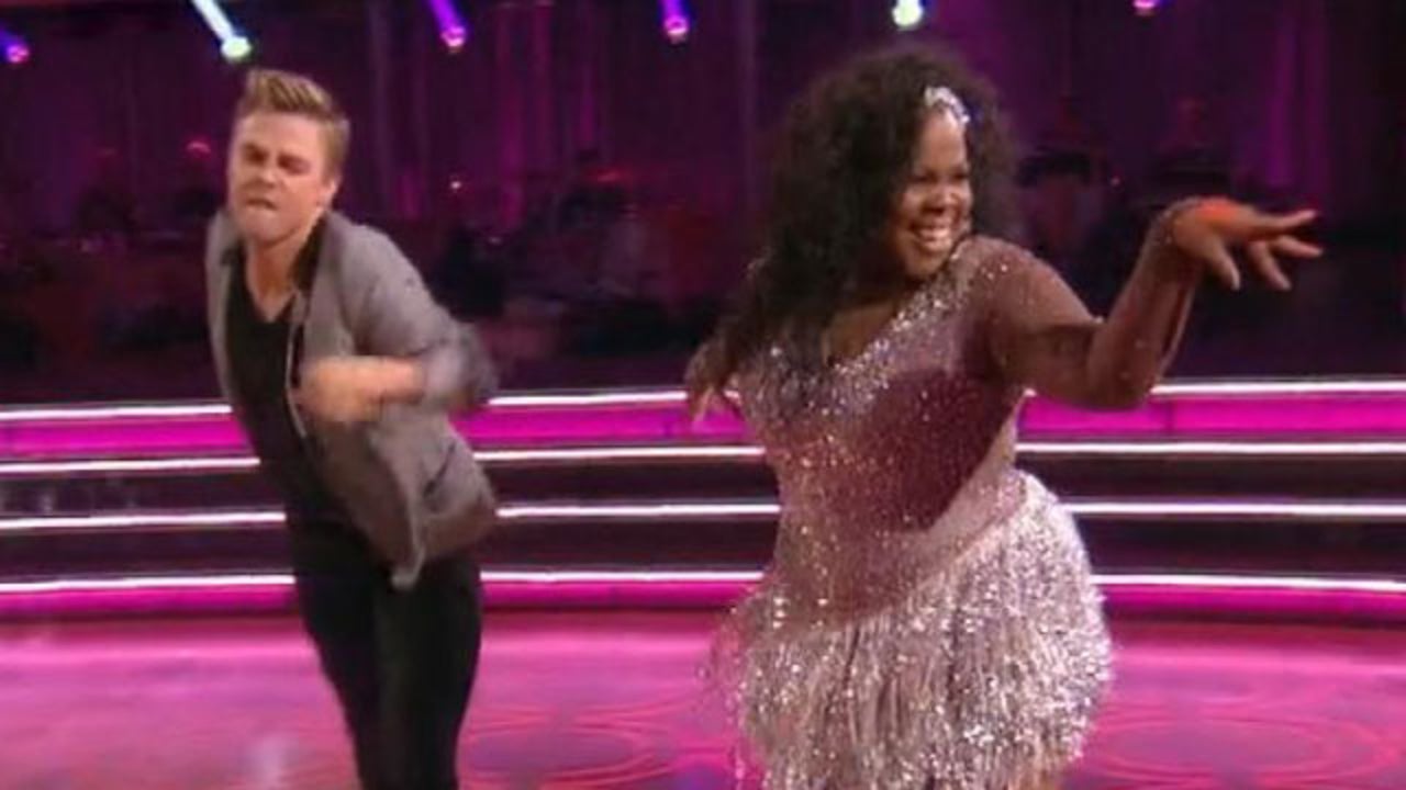 Amber Riley Shines in Season 17 Premiere of 'DWTS' | Entertainment Tonight