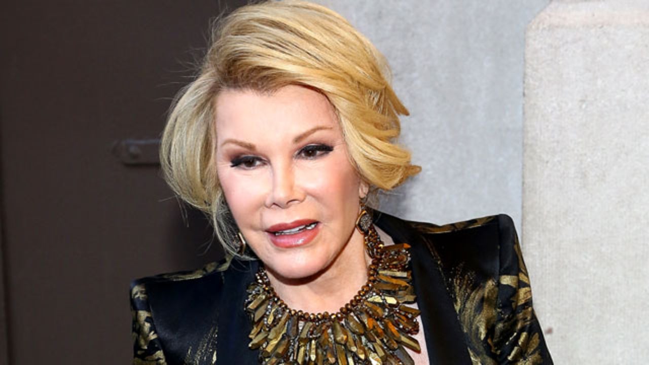 Joan Rivers Placed in Medically Induced Coma Following Routine Surgery ...