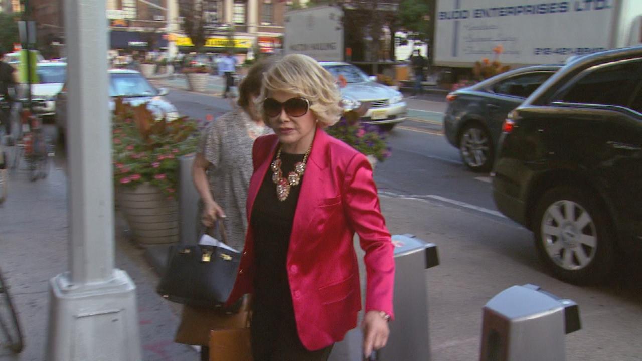 Joan Rivers Officiates a Gay Wedding in her Final ET Interview ...