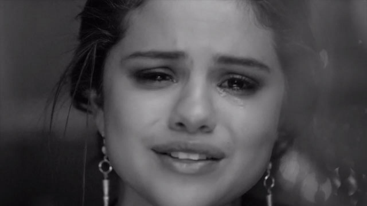 Selena Gomez Crying