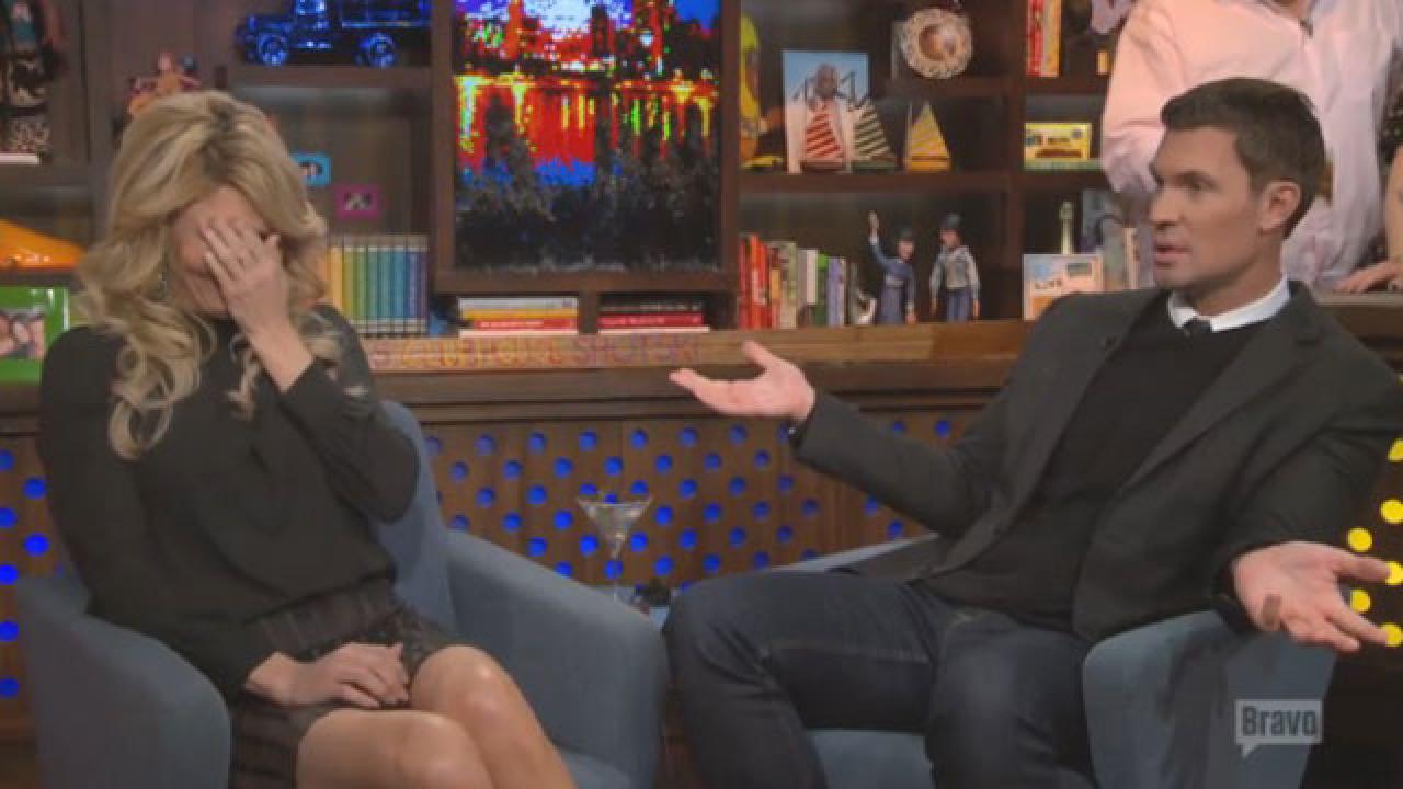Brandi Glanville Throws Wine on Jeff Lewis, Has a Crying Meltdown over ...