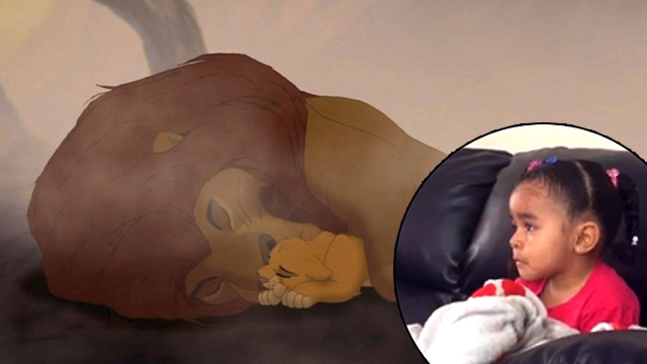 This Little Girl Has the Sweetest Reaction to Watching Mufasa Die in ...