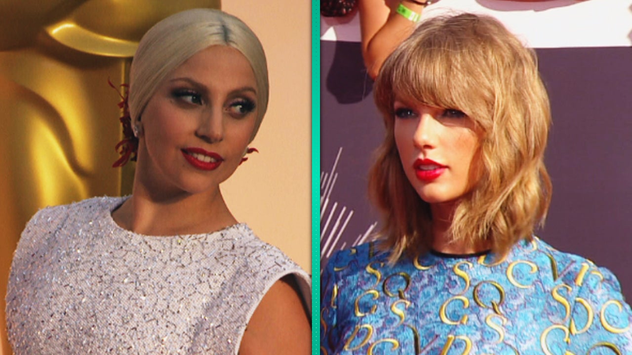 Taylor Swift Credits Lady Gagas Magical Tweet For Helping Her Find Love Entertainment Tonight