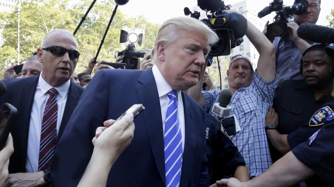 Donald Trump Declares Himself Batman, Causes Media Circus at Jury Duty ...