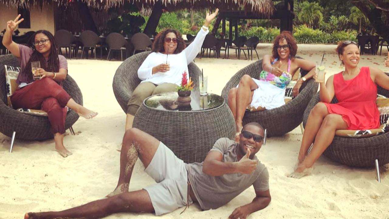 Oprah Spends Christmas Vacation With BFF Gayle King, David Oyelowo and ...