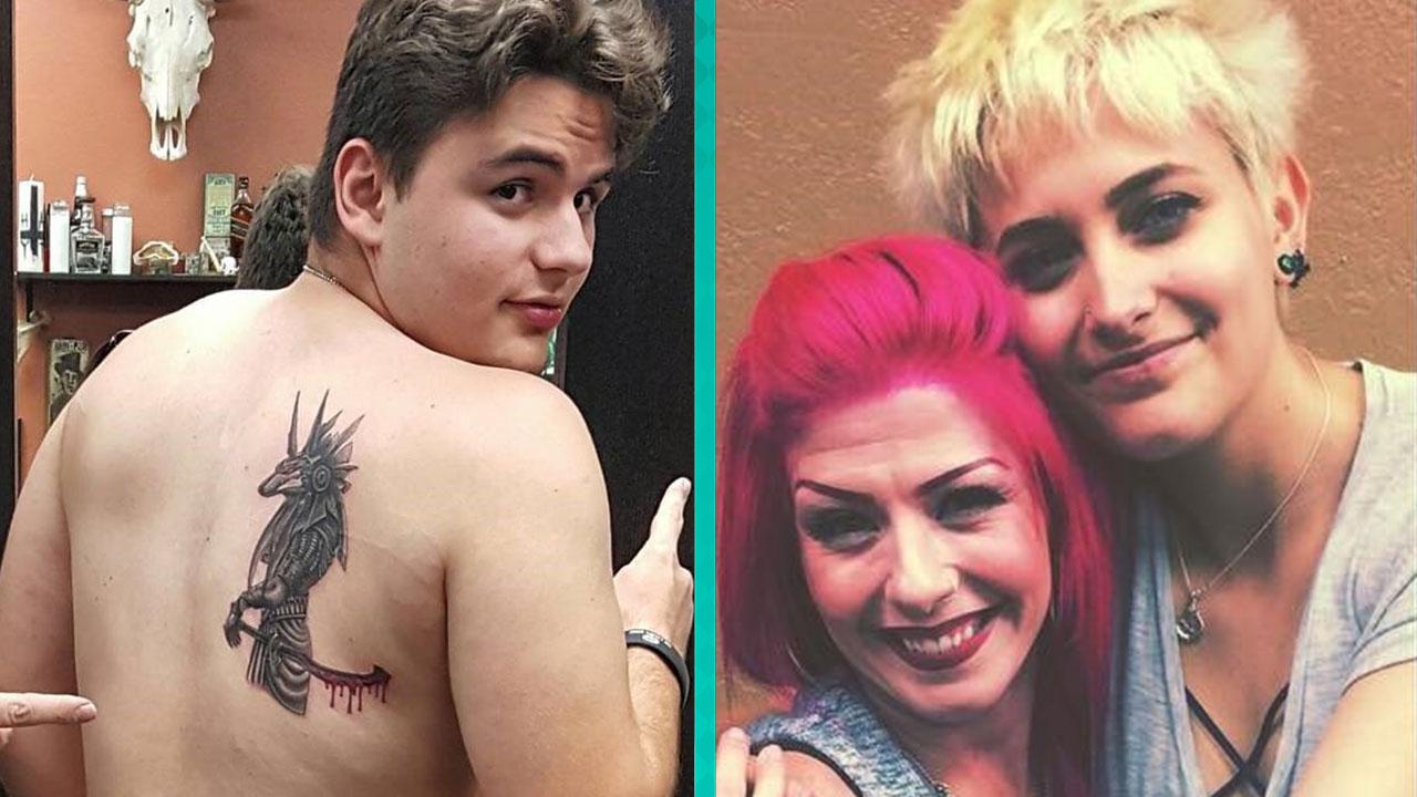 Prince Jackson Gets Tattoo From Same Artist As Sister Paris