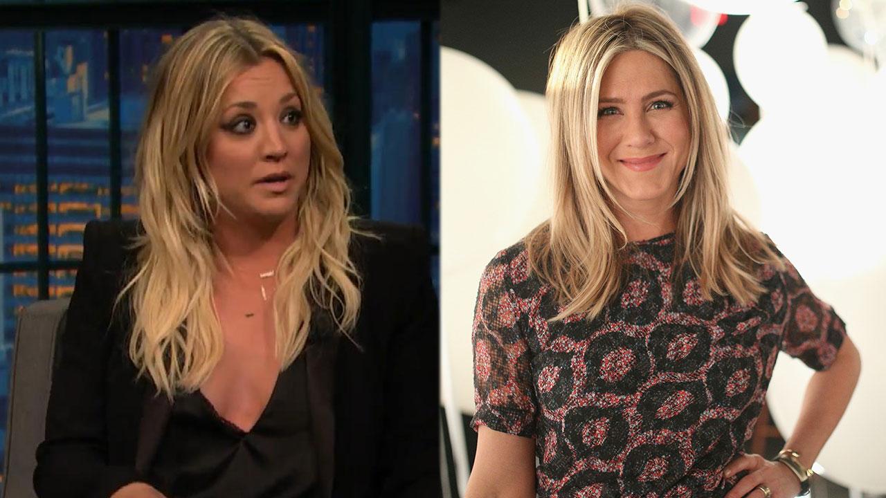 Kaley Cuoco Couldnt Even Handle Meeting Jennifer Aniston It Was Like 2360