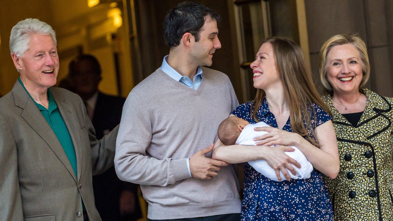 Chelsea Clinton Baby Born