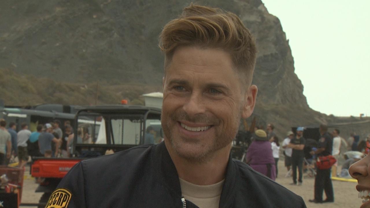 EXCLUSIVE: Rob Lowe Prepares to Jump Out of a Helicopter on 'Code Black ...