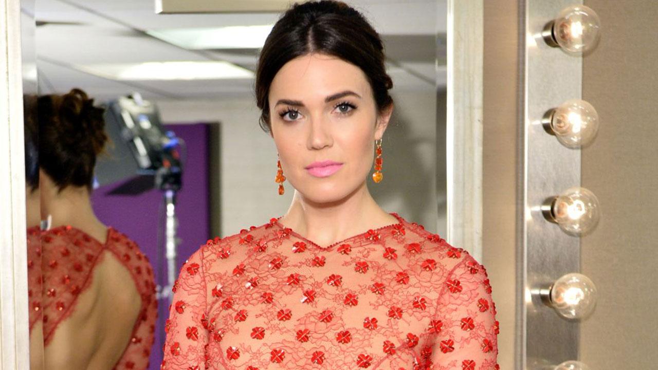 Mandy Moore Channels Kate Middleton in Sheer Red Dress, Jokes She Takes ...
