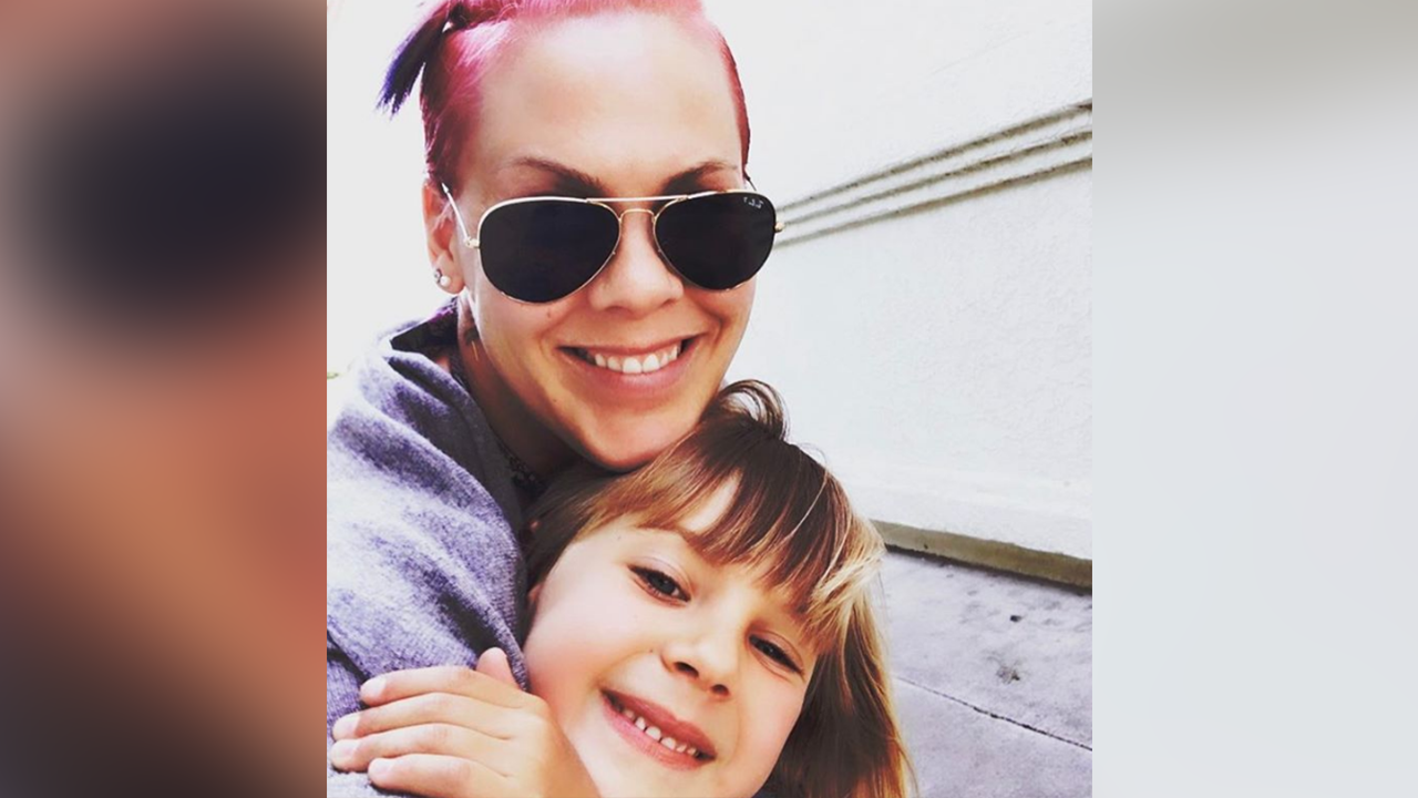 Pink and Daughter Willow Enjoy a Mother-Daughter Date at the Movies ...