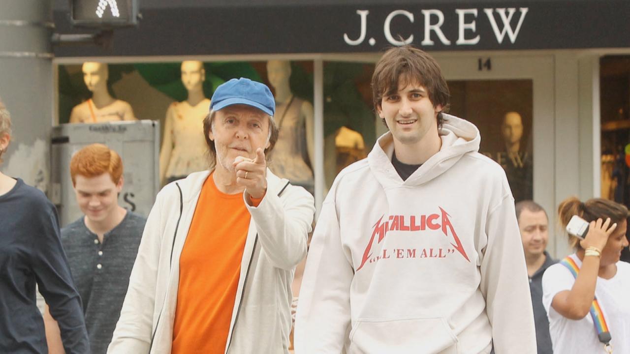 Paul McCartney Is Every Inch the Family Man During Shopping Trip With ...