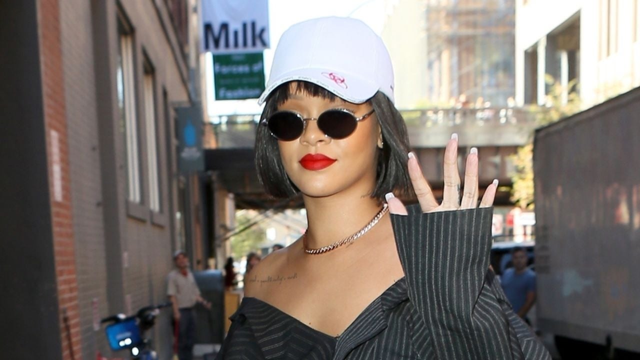 Rihanna Rocks 2 Blazers at Once, Makes It Work, Work, Work, Work, Work ...