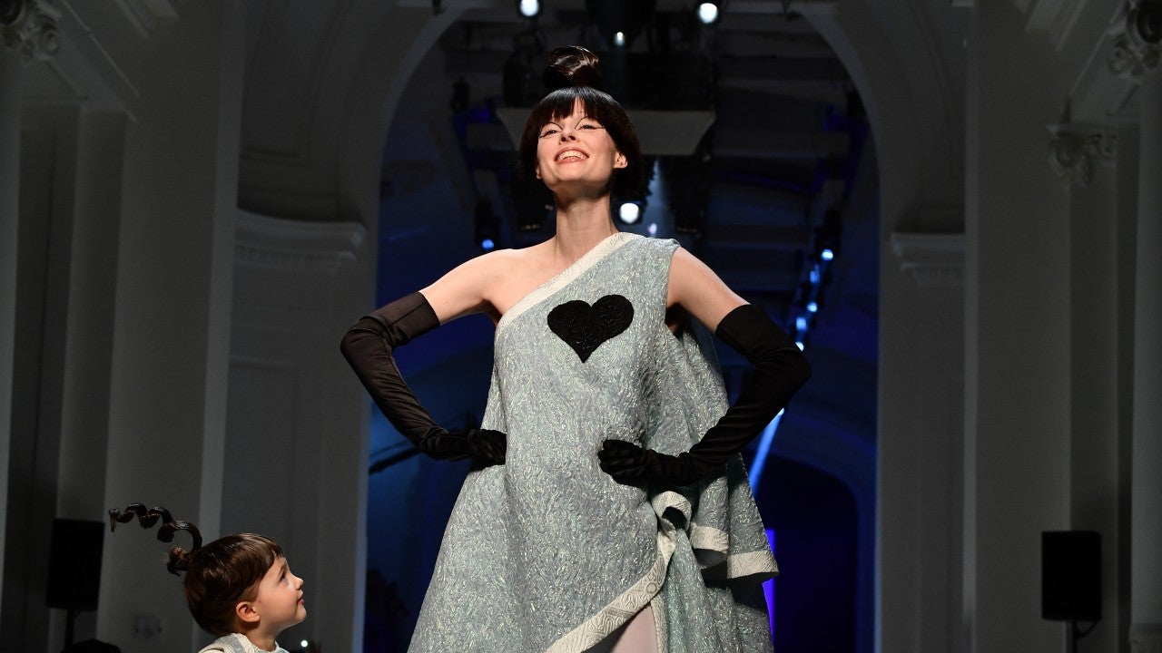 Coco Rocha's 2-Year-Old Daughter Adorably Makes Her Paris Runway Debut ...