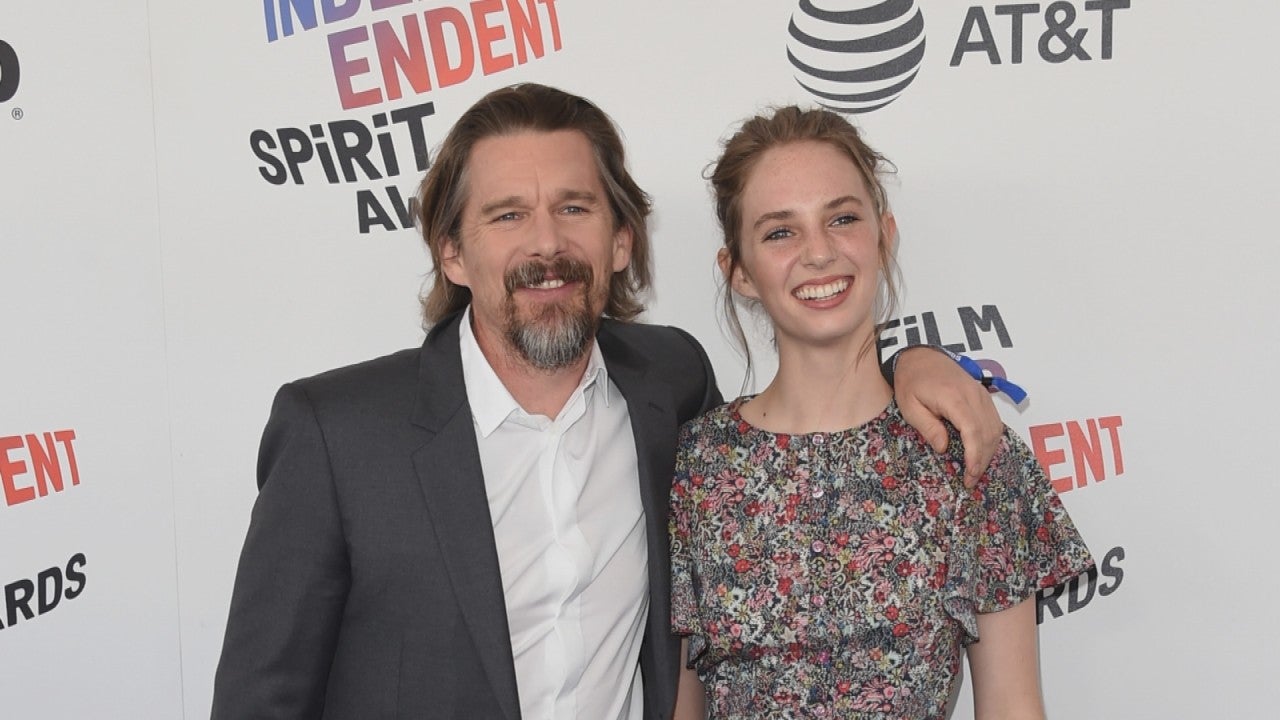 Ethan Hawke Adorably Praises 'Extremely Talented' Daughter Maya Ahead ...