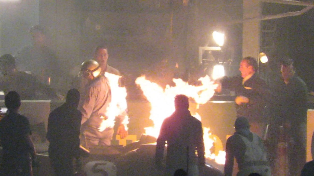 Matt Damon's Stunt Double Gets Set on Fire for New Movie Role ...