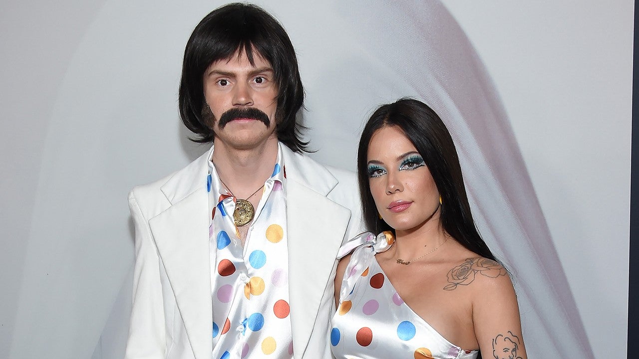 Halsey and Evan Peters Are Instagram Official Following Halloween Party ...