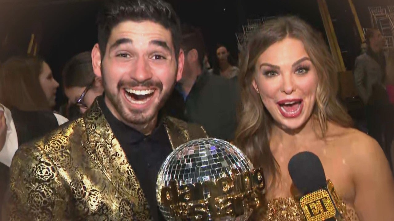 Hannah Brown and Alan Bersten React to Winning Season 28 of 'Dancing ...