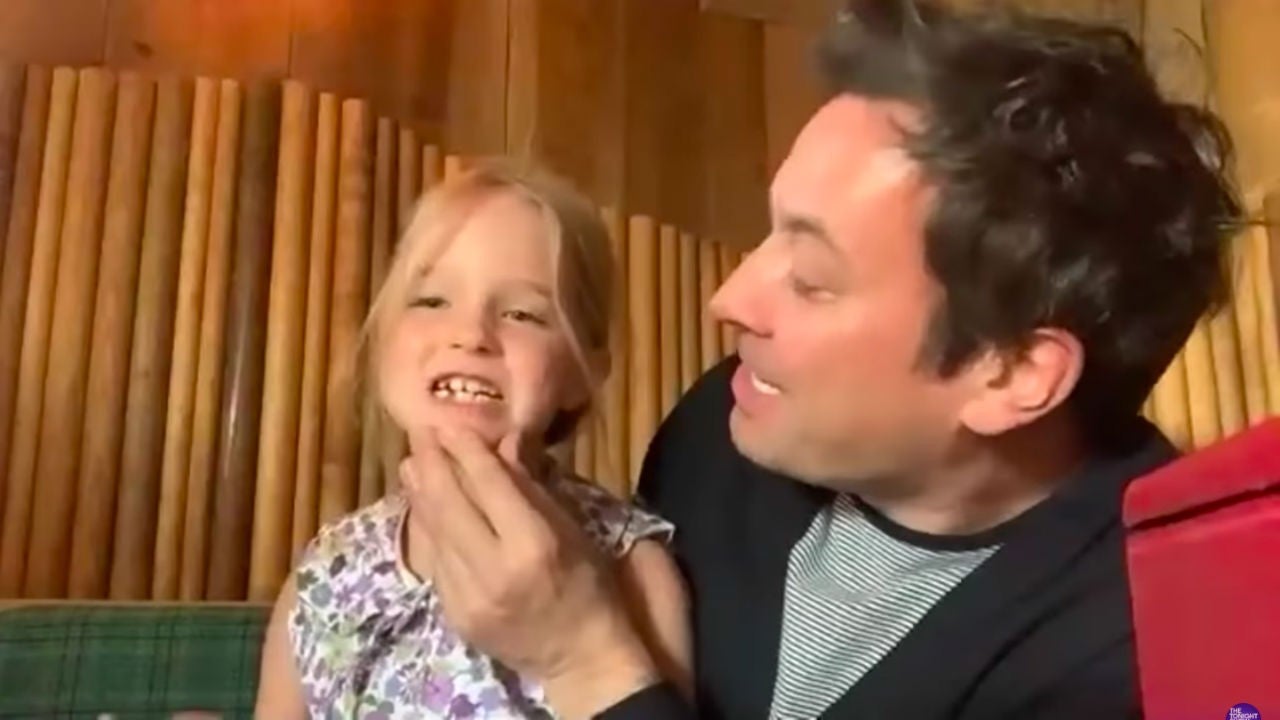 Jimmy Fallon's Daughter Winnie Interrupts His Interview to Share She ...