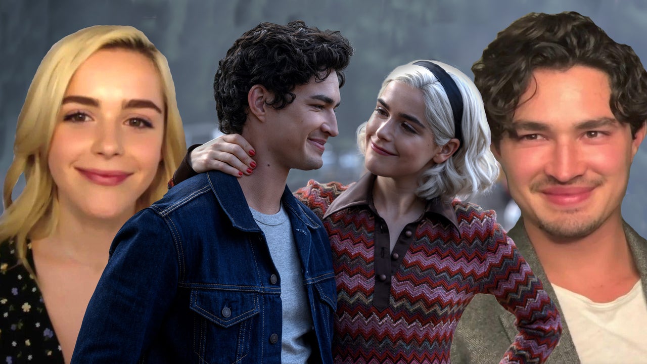 'Chilling Adventures of Sabrina': Kiernan Shipka & Gavin Leatherwood ...