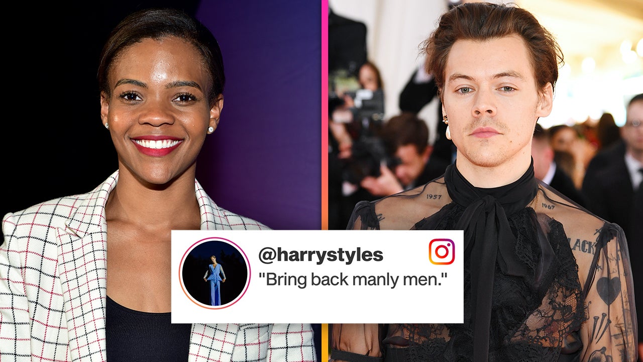 Harry Styles Drops the Mic After Candace Owens Disses Him For Wearing a ...