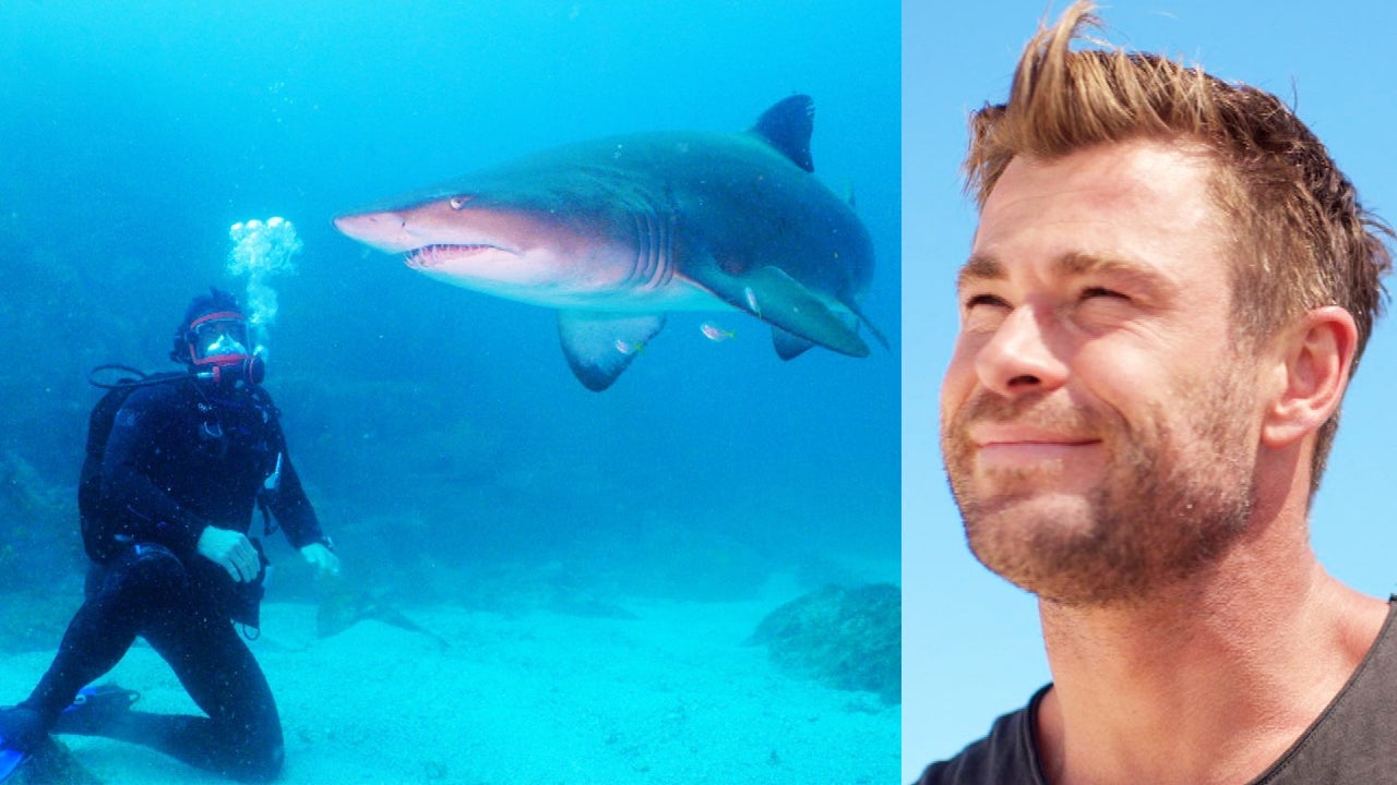 See Chris Hemsworth’s Close Encounter With a Wild Shark (Exclusive ...