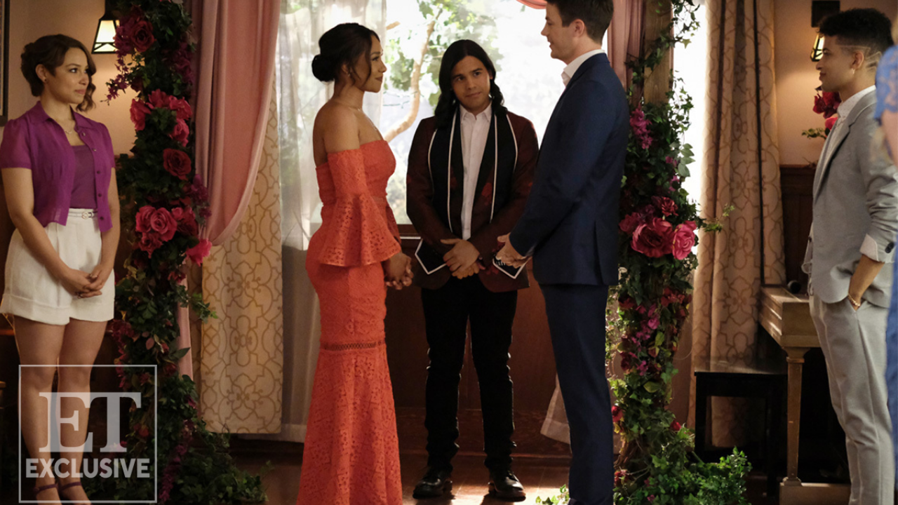 'The Flash' First Look: Barry and Iris West-Allen Will Renew Their Vows ...