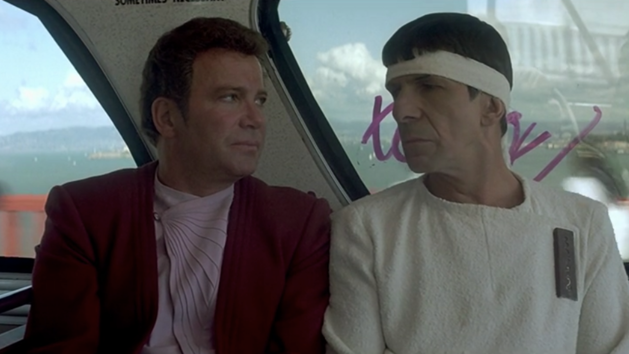 Inside 'Star Trek IV: The Voyage Home's Funny Vulcan Nerve Pinch Scene ...