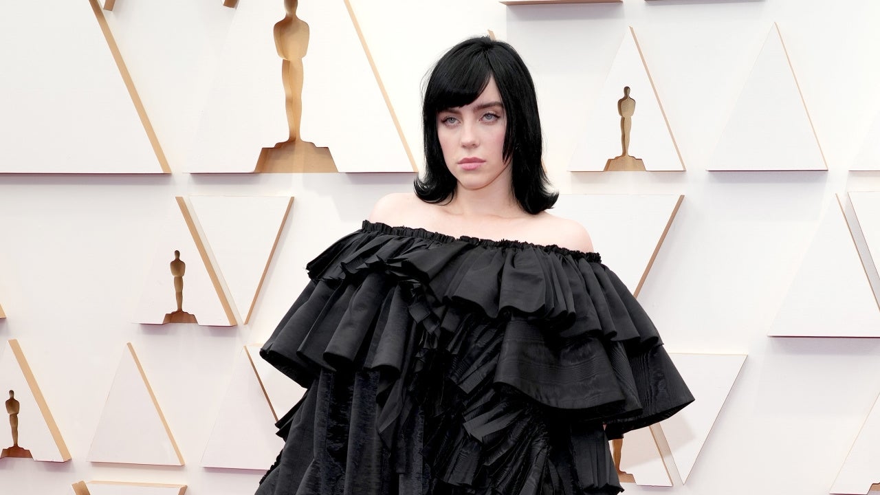 Billie Eilish Stuns in Gothic Gucci Gown on Oscars Red Carpet ...