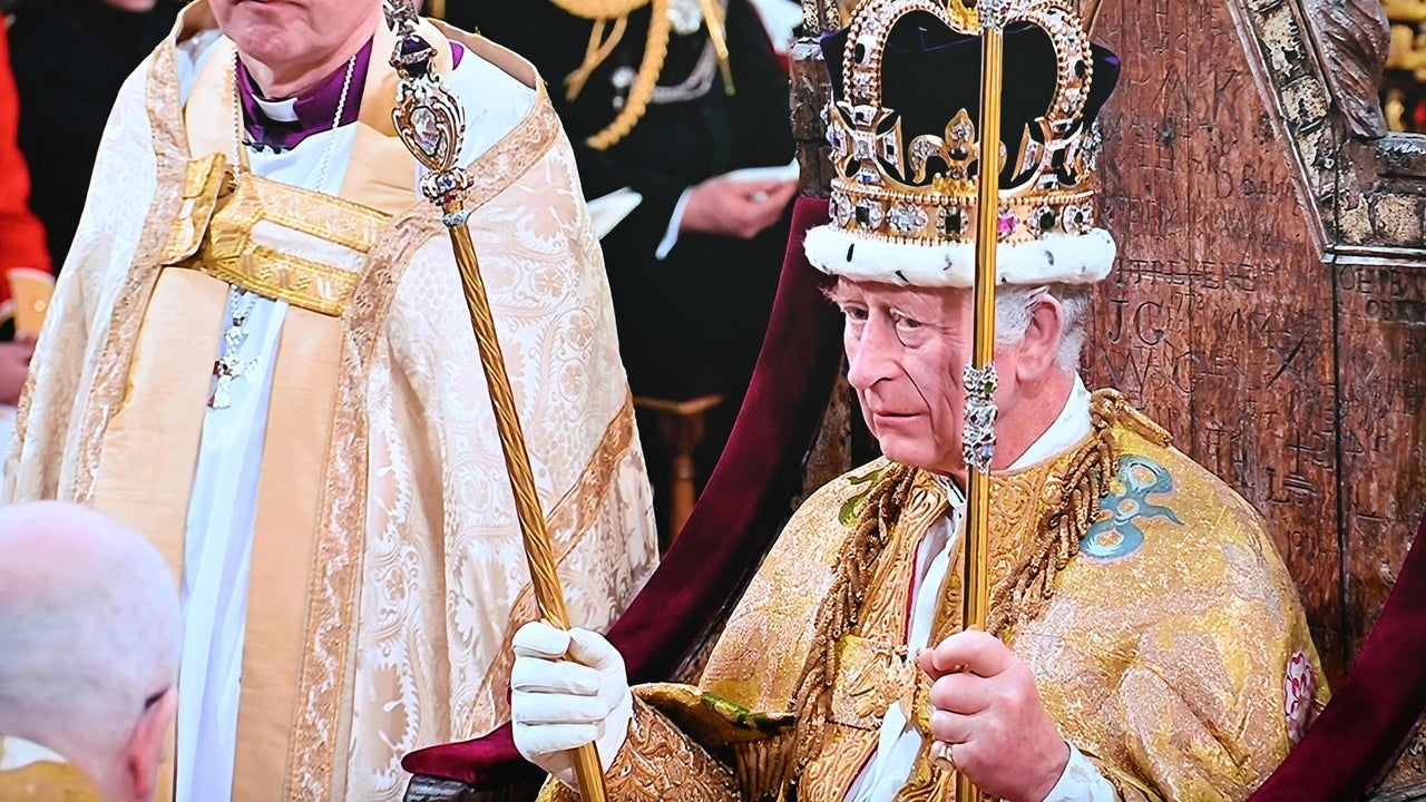 King Charles III Officially Crowned During Coronation at Westminster ...