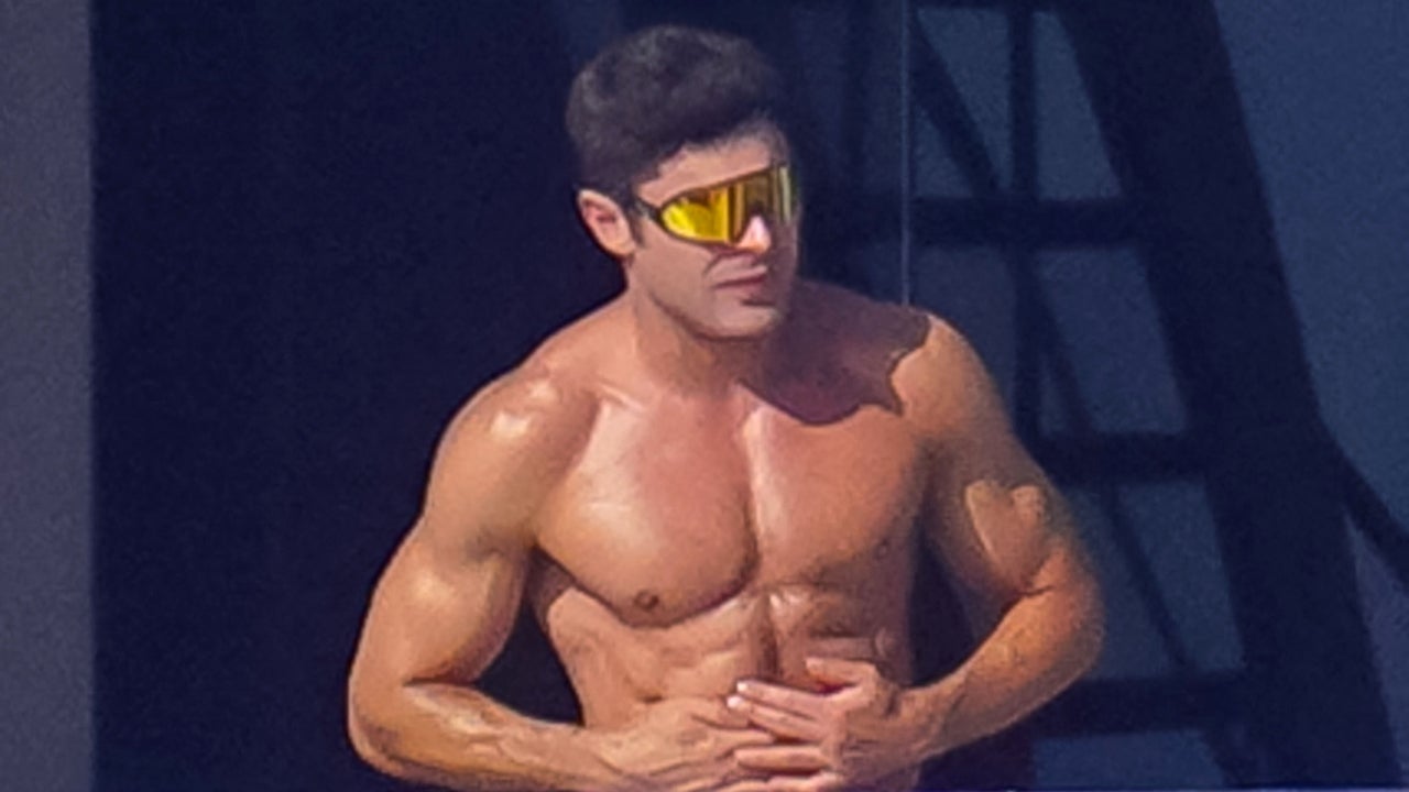 Zac Efron Shows Off His Toned Muscles While Aboard a Yacht in St ...
