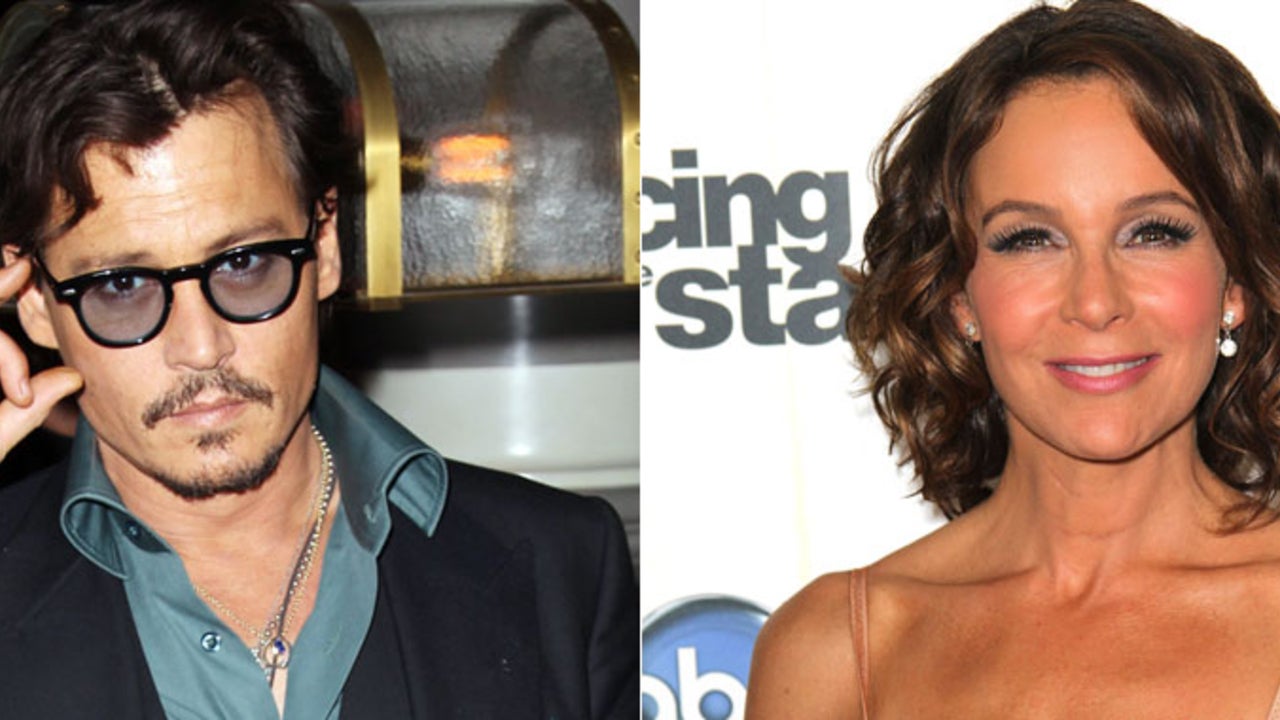 Johnny Depp And Jennifer Grey