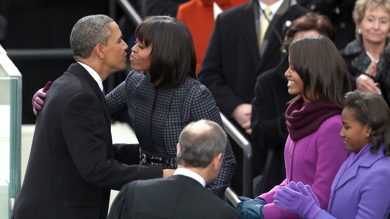 Inaugural Kiss | Entertainment Tonight