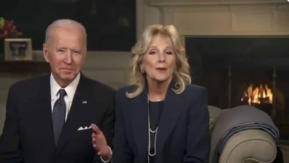 President Joe Biden and First Lady Jill Biden Thank Health Care Workers ...