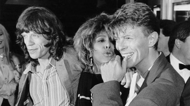 David Bowie Iman Boat