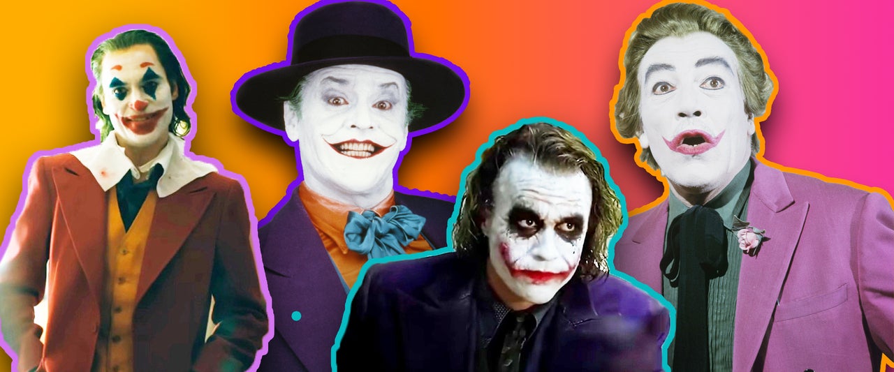 Joker Designs Over The Years