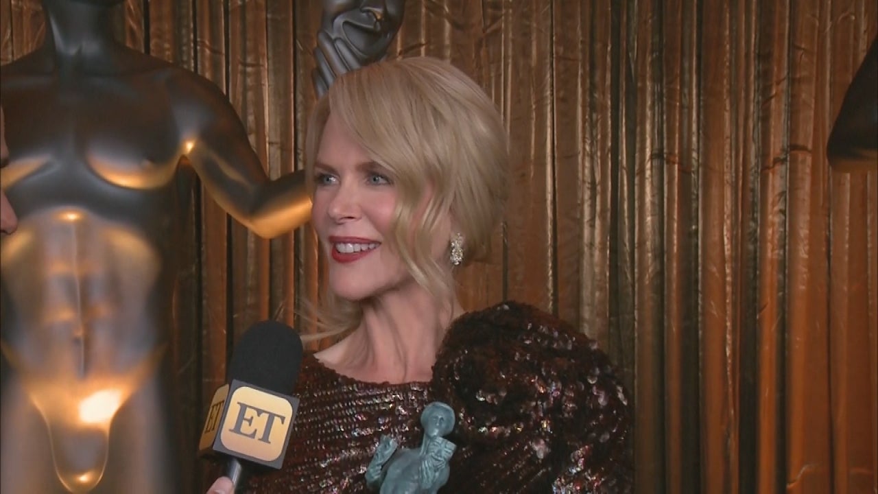 Nicole Kidman Wins First-Ever Screen Actors Guild Award: 'Yikes! I'm ...