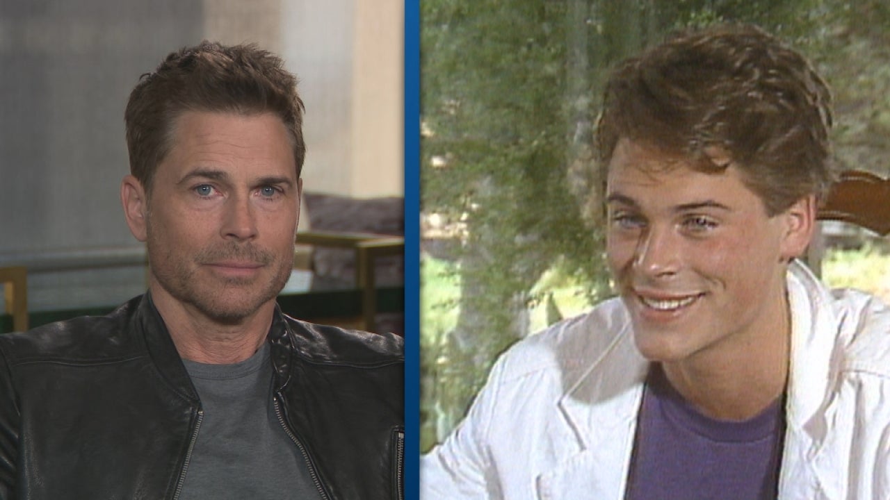 Rob Lowe Turns 55! Watch as He Reacts to His First ET Interview ...