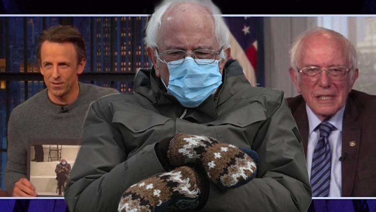Bernie Sanders' Handmade Mittens and Practical Jacket on Inauguration ...