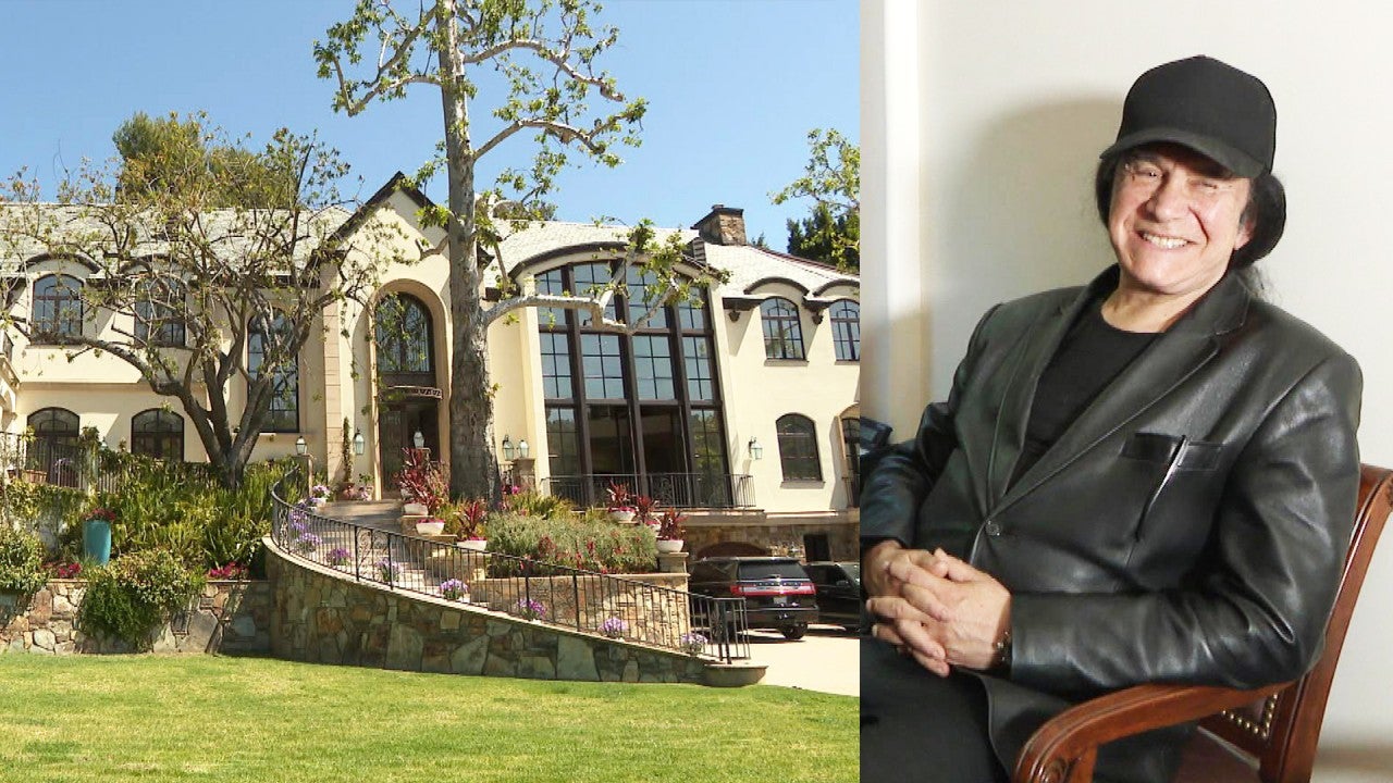 Gene Simmons and Shannon Tweed Take ET Inside Their $25 Million Home on ...