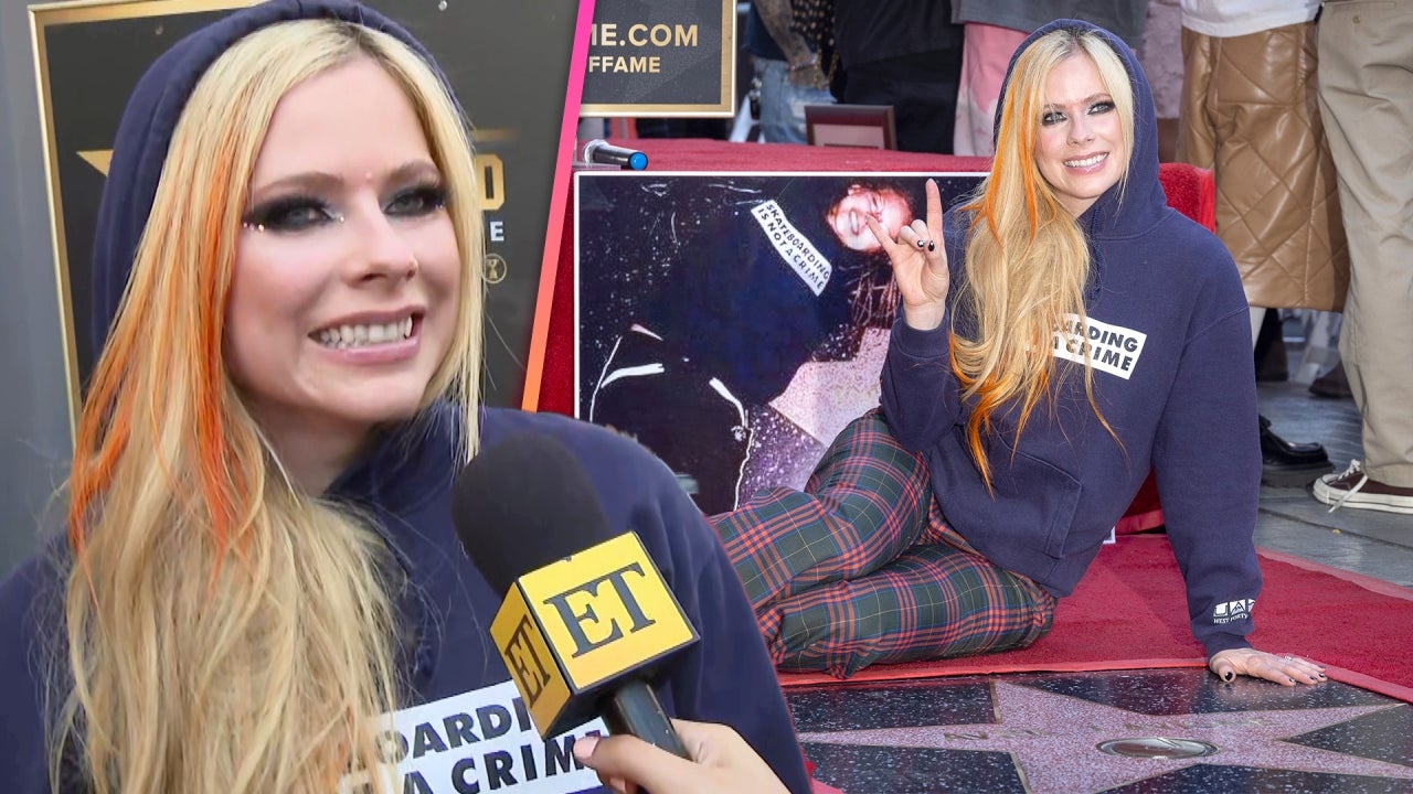 See Avril Lavigne's Full-Circle Moment at Her Own Star on the Hollywood ...