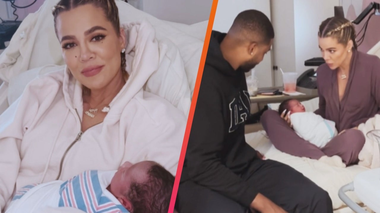 Khloe Kardashian Shares First Glimpse of Son, Birth Footage Amid ...