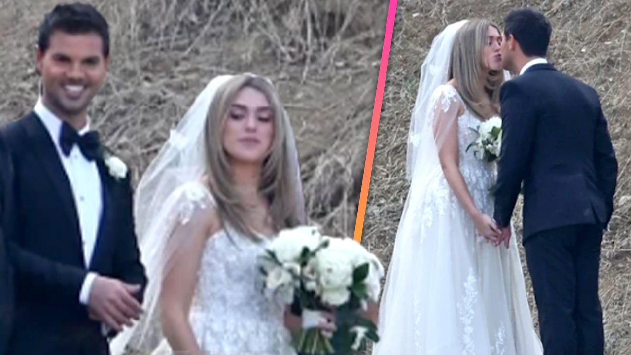 Taylor Lautner Marries Taylor Dome at California Winery -- See the ...