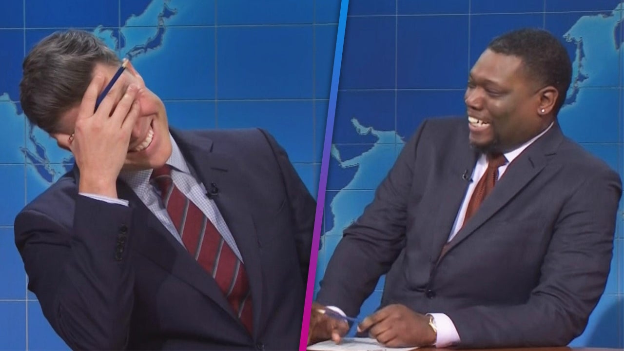 Michael Che Pranks Shocked Colin Jost on 'SNL' by Convincing Audience ...
