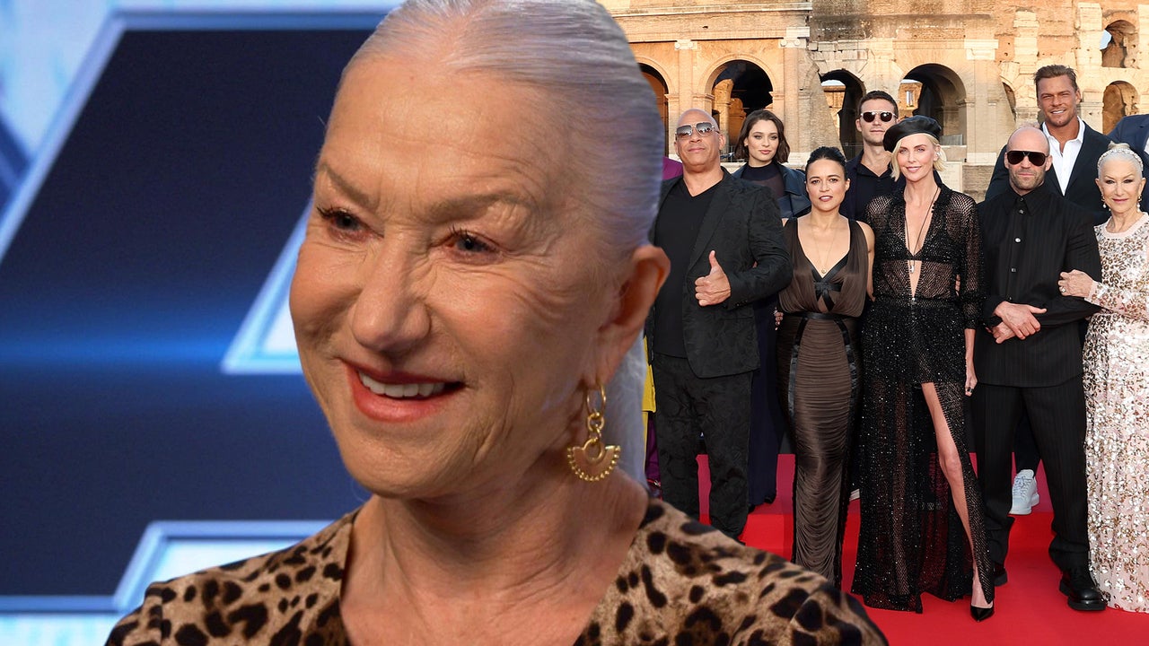 Helen Mirren Debuts Blue Hair at Cannes Film Festival | Entertainment ...