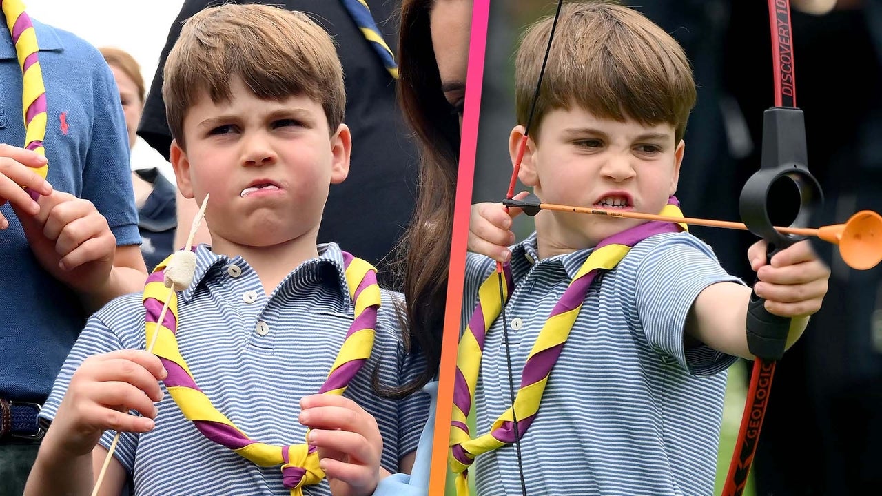 Prince Louis Adorably Roasts Marshmallows and Practices Archery During ...
