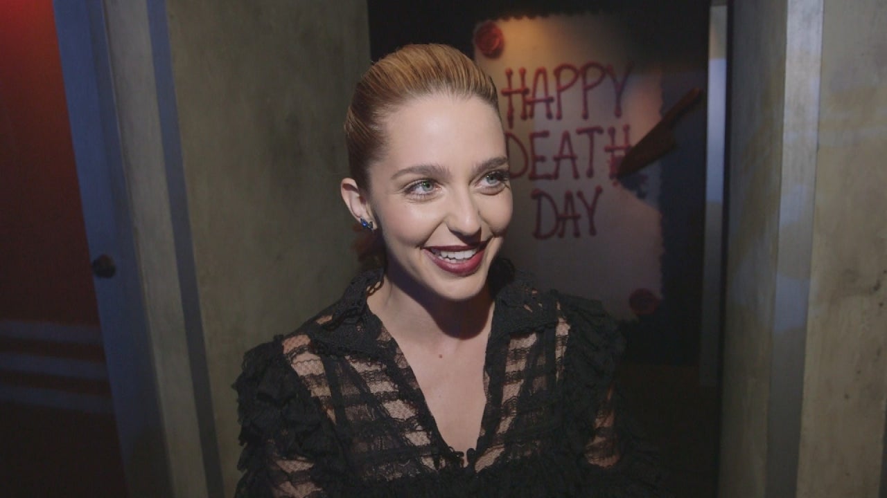 'Happy Death Day' Star Jessica Rothe Braves a Terrifying Maze With ET ...